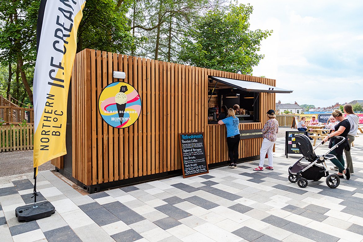 Catering & Hospitality Shipping Containers | Cleveland Containers