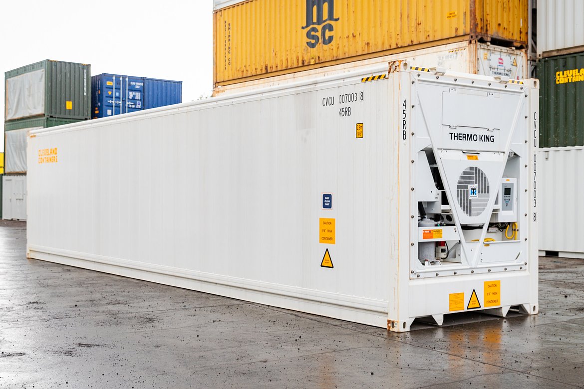 Refrigerated Containers for Sale & Hire | Cleveland Containers