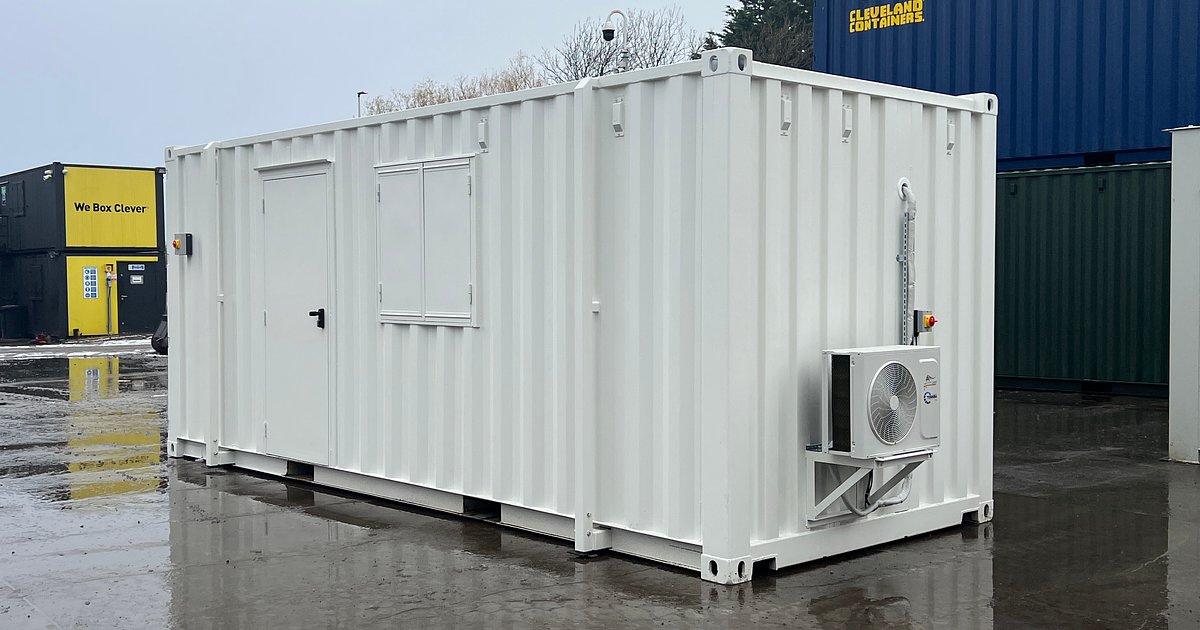 20ft Bespoke Office | Cleveland Containers