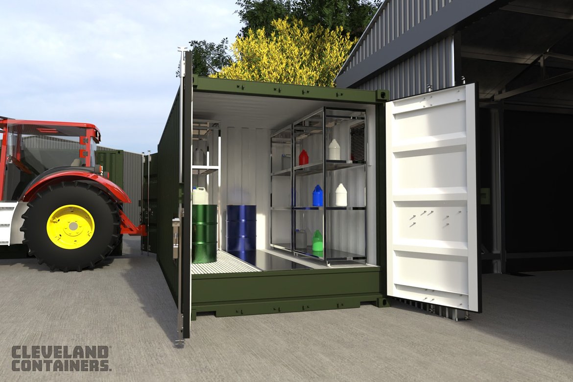 Converted Shipping Containers UK | Cleveland Containers