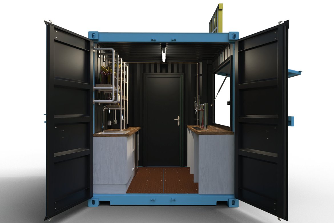 Shipping Container Bars UK | Cleveland Containers