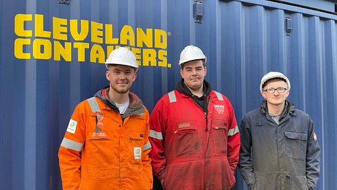 Supporting Middlesbrough T Level Students | Cleveland Containers