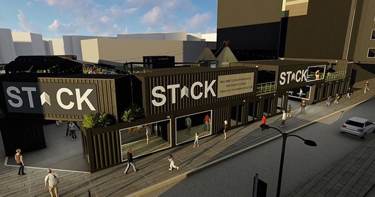 STACK Newcastle Shipping Container Village | Cleveland Containers