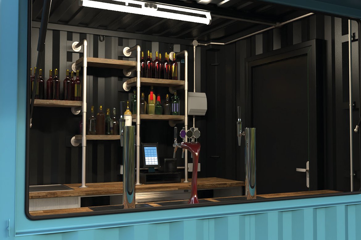 Shipping Container Bars UK | Cleveland Containers