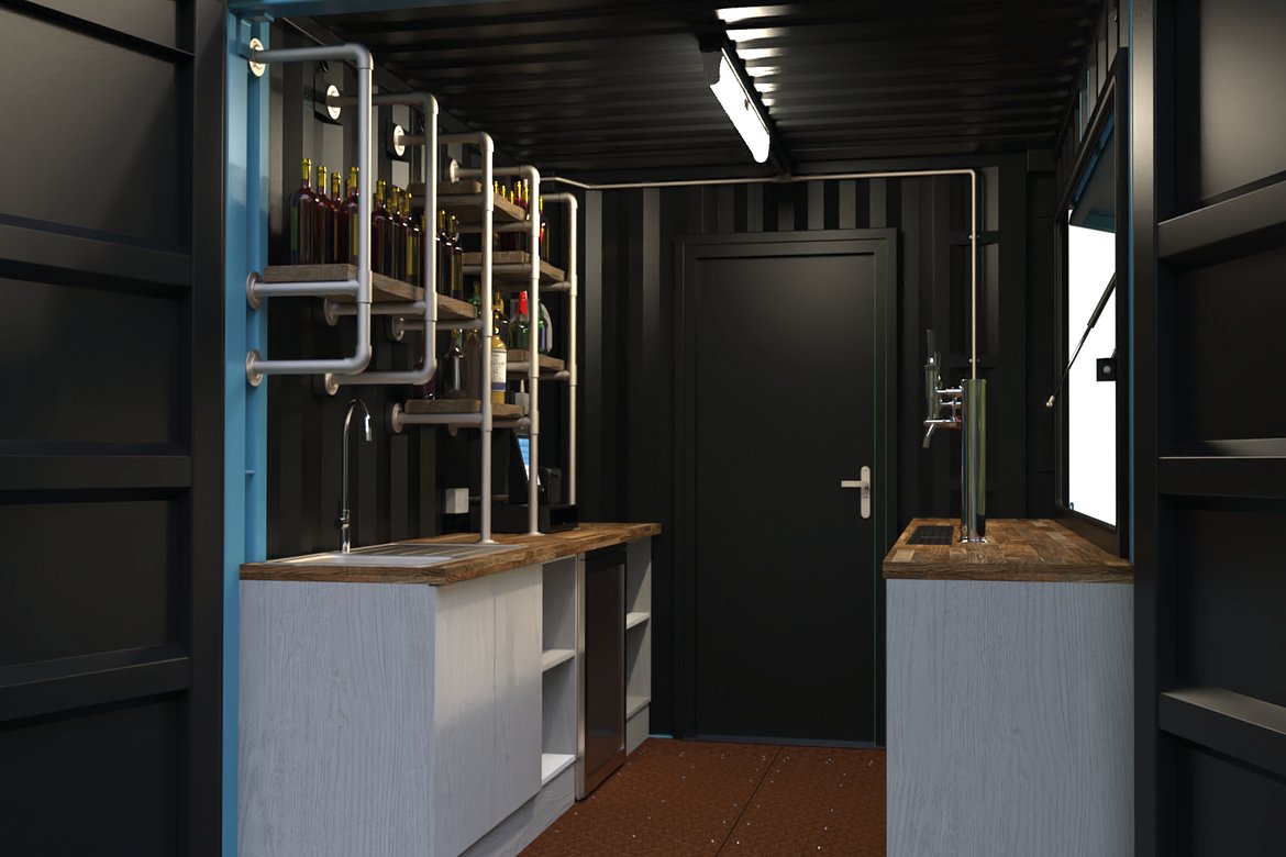 Shipping Container Bars UK | Cleveland Containers