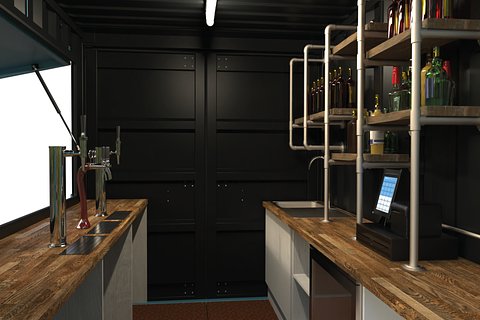 Shipping Container Bars UK | Cleveland Containers