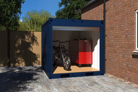 Motorbike Storage Containers | Cleveland Containers
