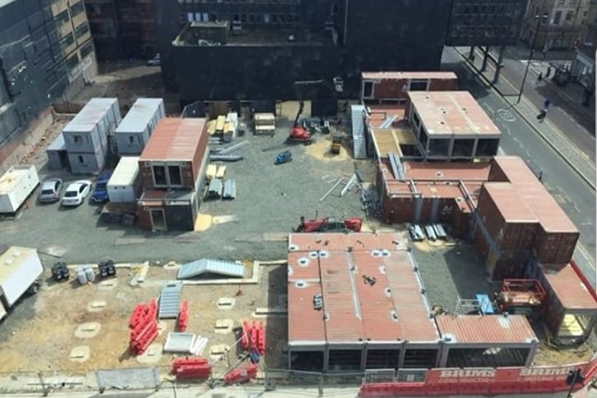 STACK Newcastle Shipping Container Village | Cleveland Containers