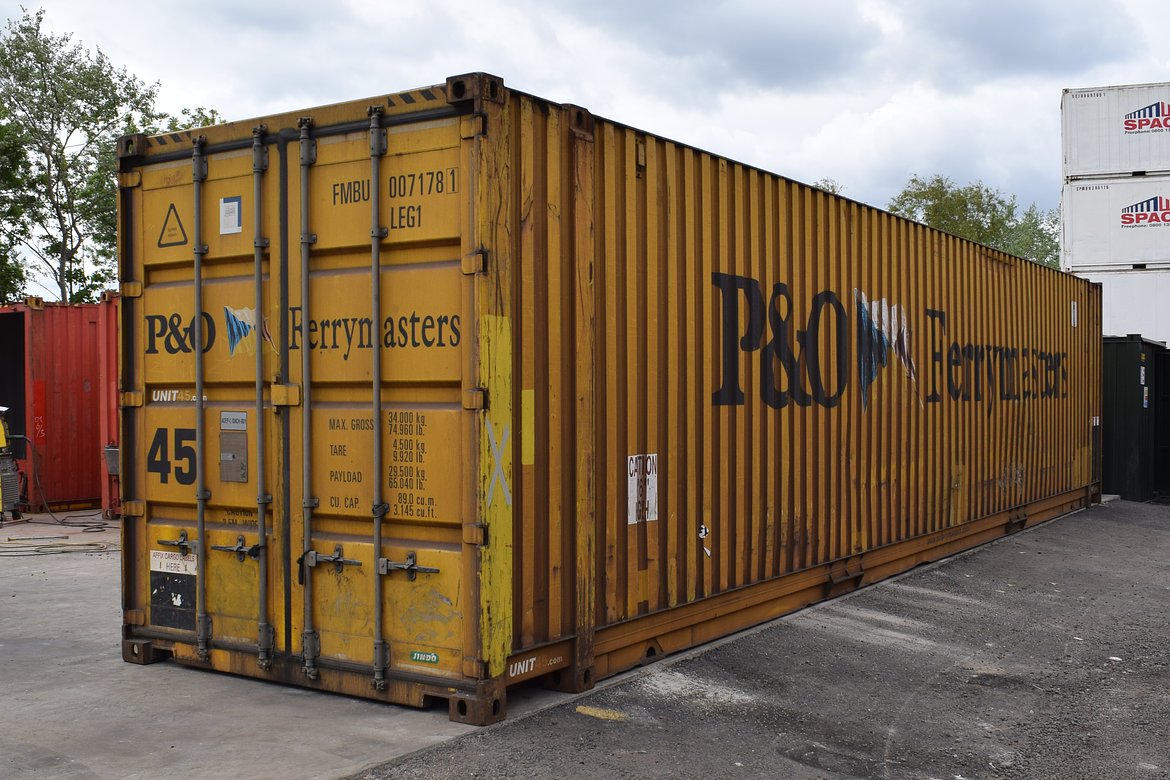 45ft Shipping Containers For Sale & Hire | Cleveland Containers