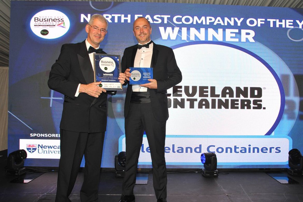 We are the North East Company of the Year | Cleveland Containers