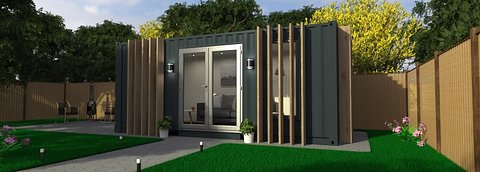 Transform Your Garden With a Shipping Container | Cleveland Containers