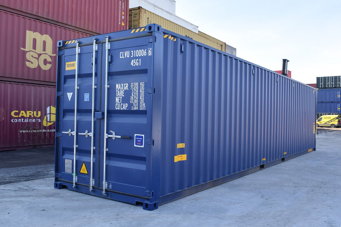 40ft Shipping Containers For Sale & Hire | Cleveland Containers